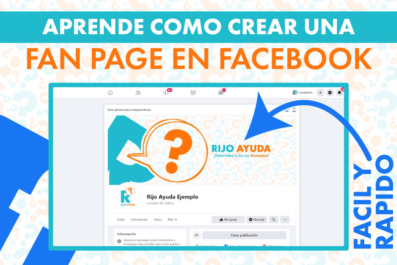 Como crear una FAN PAGE en FACEBOOK 2022 - Página